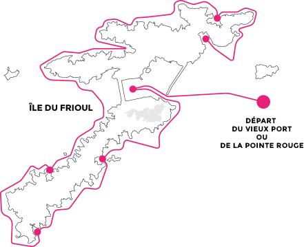 Boat tour into the Frioul islands, and stand up paddle, in Marseille ...